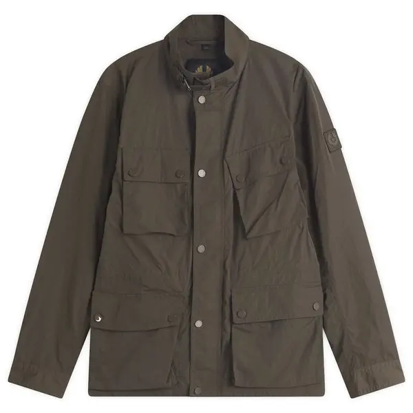 Belstaff Alpha Nylon Service Fieldmaster Jacket - Army Olive